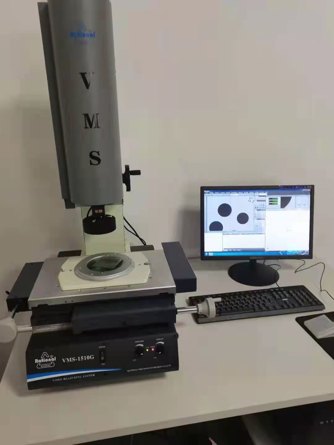万濠手动型影像测量仪VMS-1510G-镭濠仪器